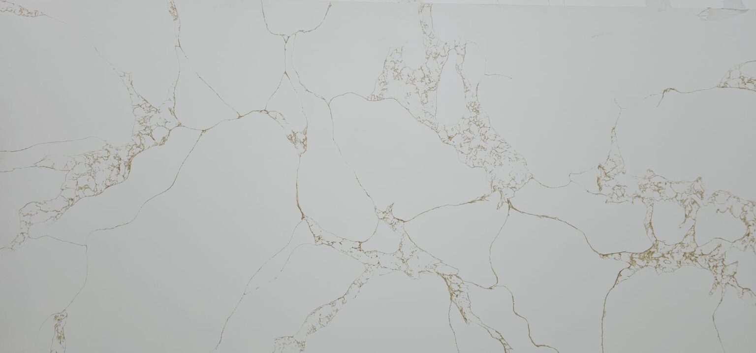 Gold Quartz Worktops - Quartz Kitchen